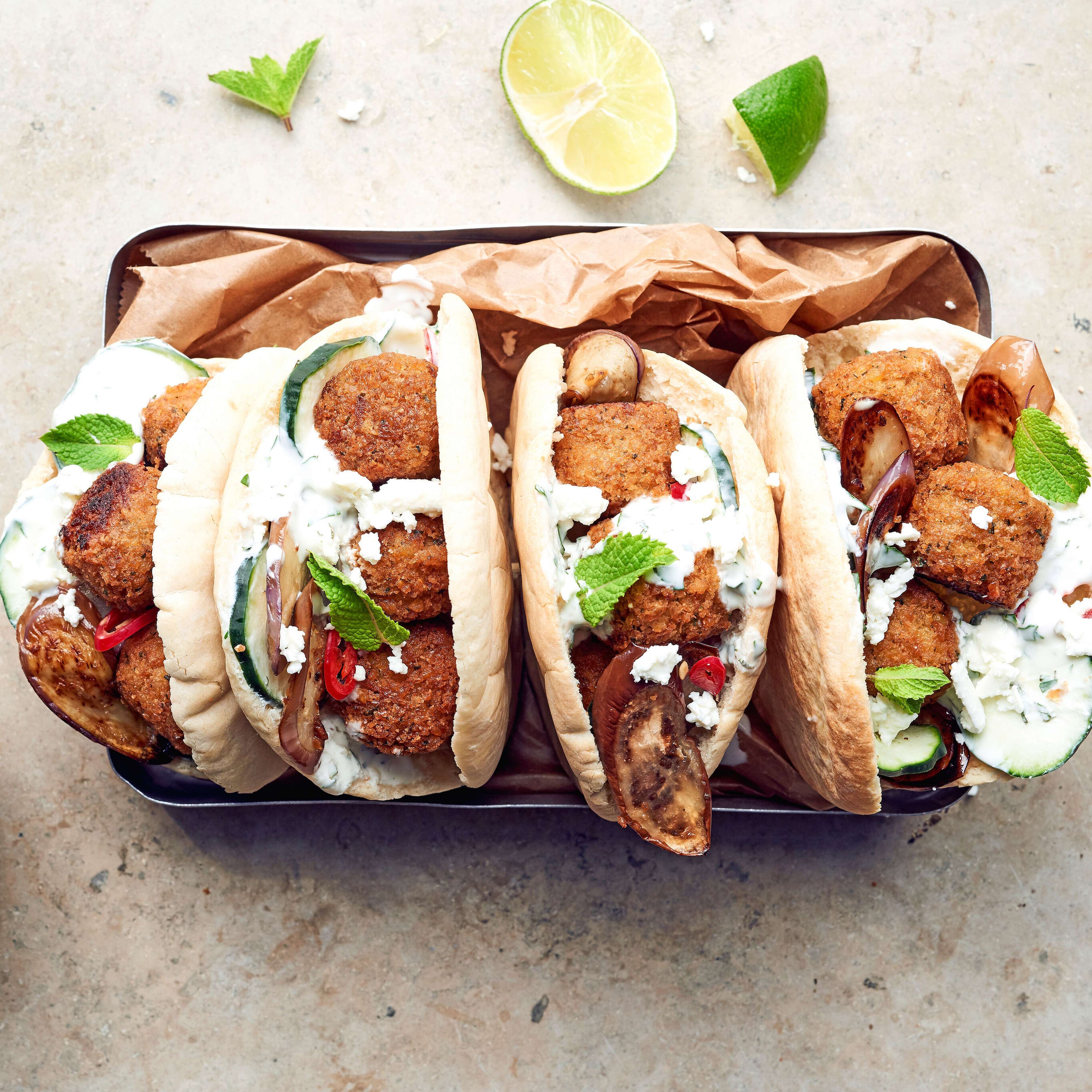 Pita mit Gemüse | Migusto