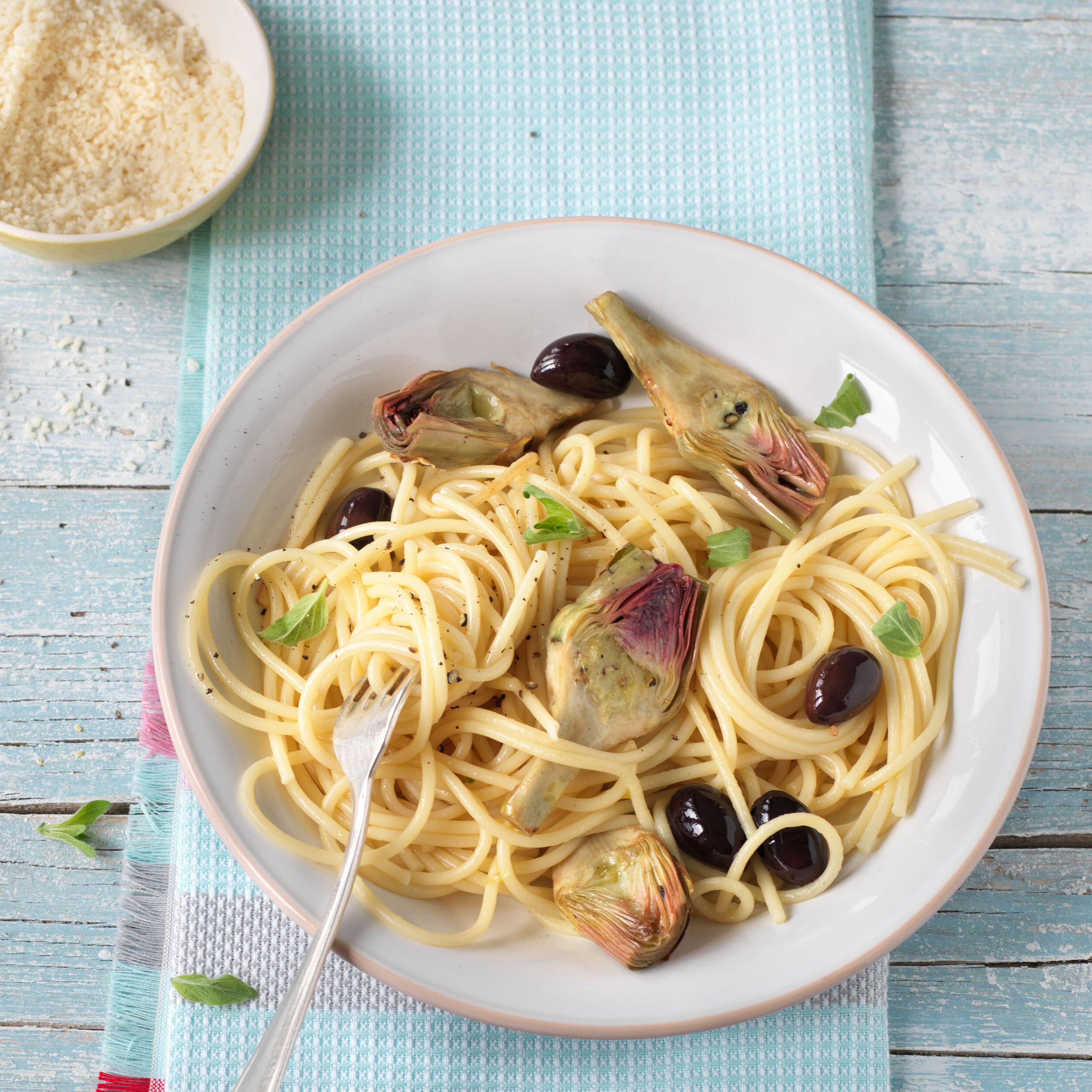 Artischocken Mit Pasta
