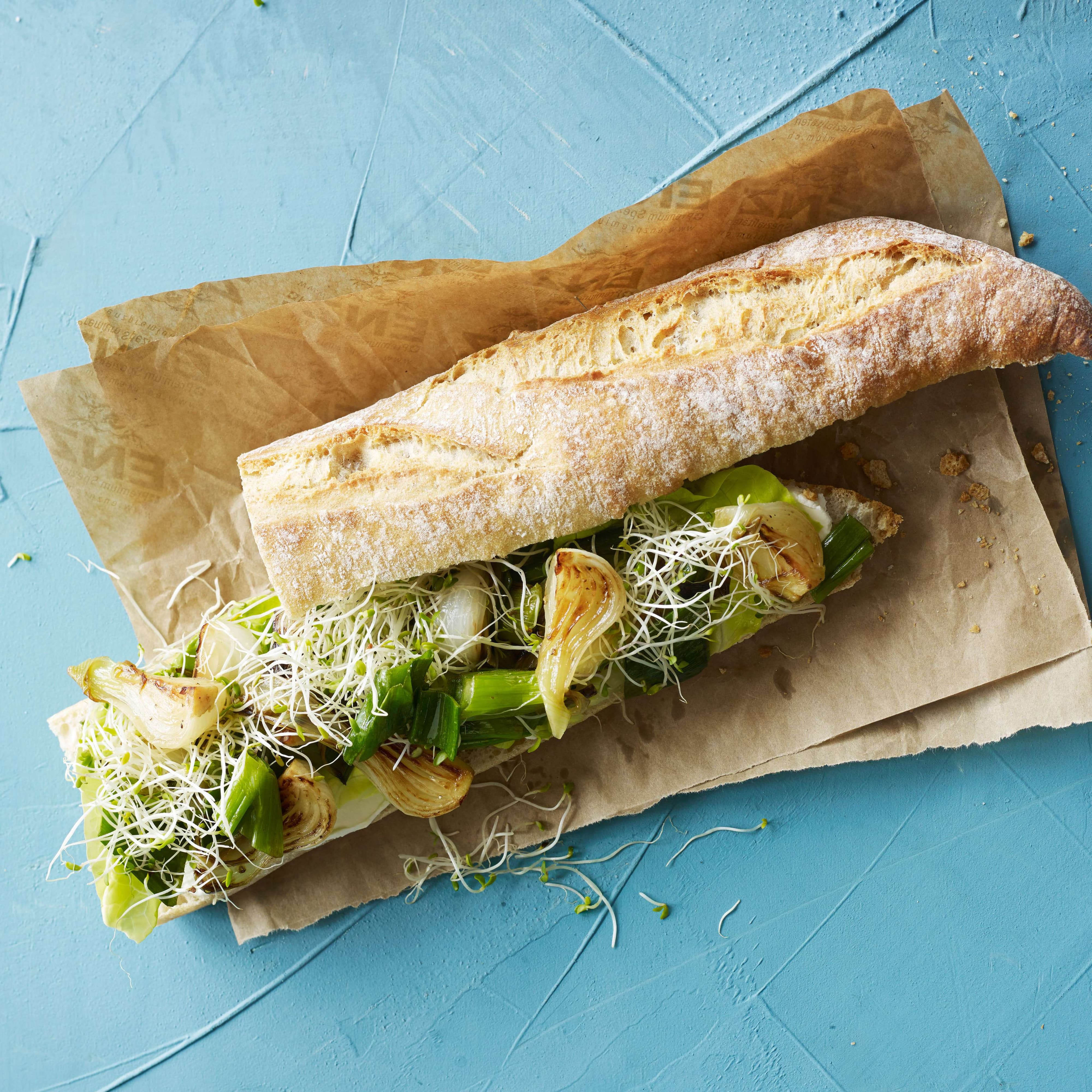 Sandwich au fromage et à la charcuterie | Recette