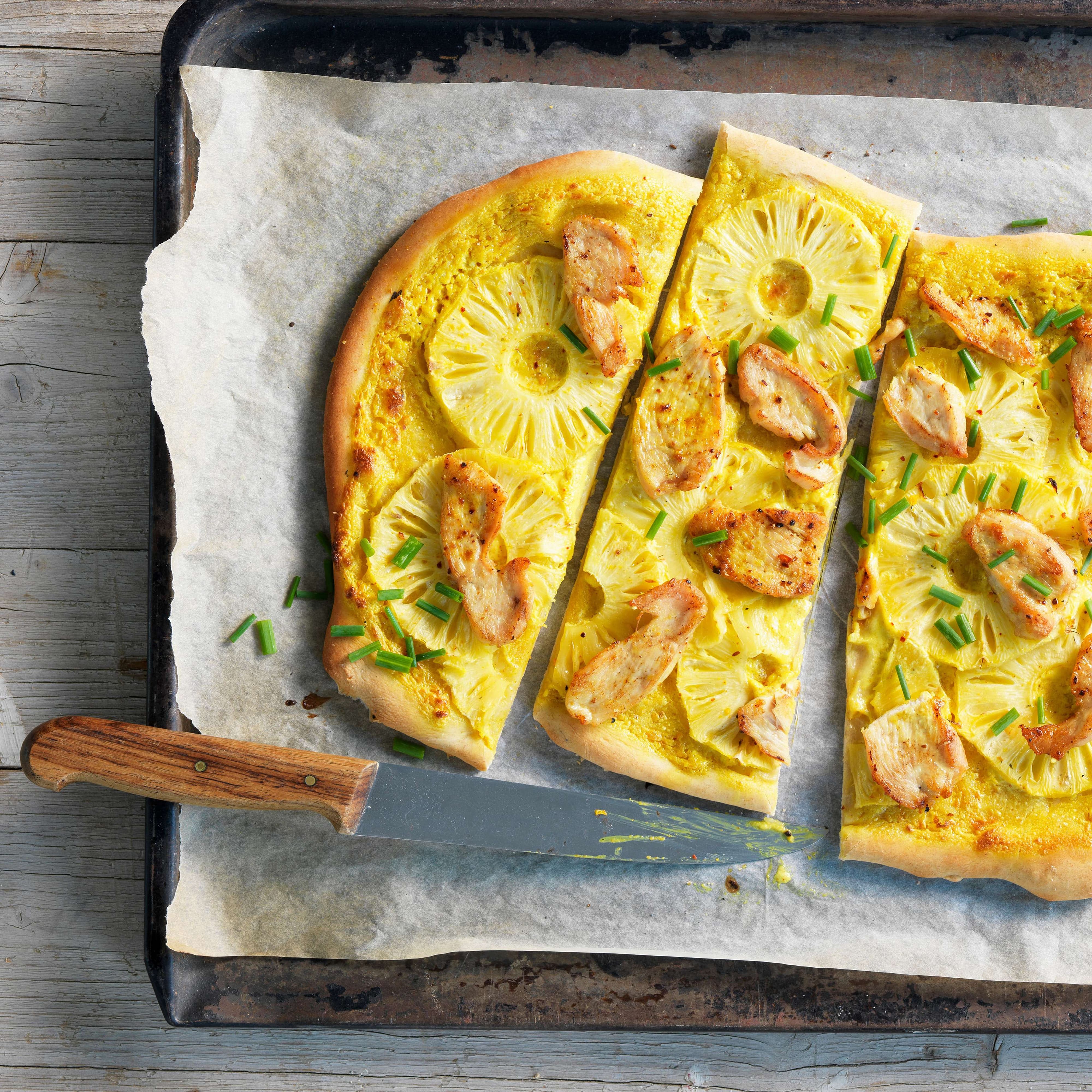 Tarte flambée avec choucroute et chorizo | Recette