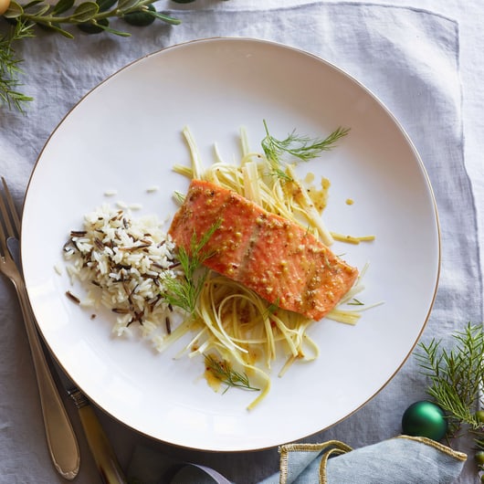 Lachs aus dem Ofen | Rezept