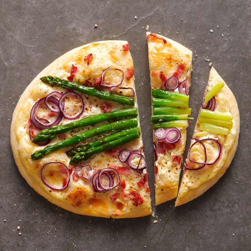 Tarte flambée avec choucroute et chorizo | Recette
