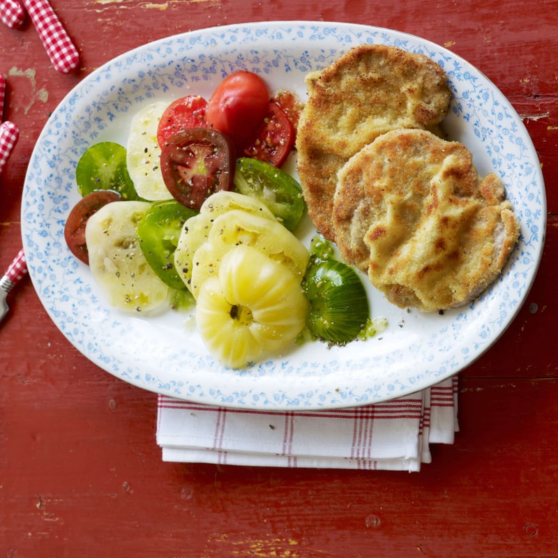 Truthahn-Piccata mit kalter Tomatensalsa | Rezept