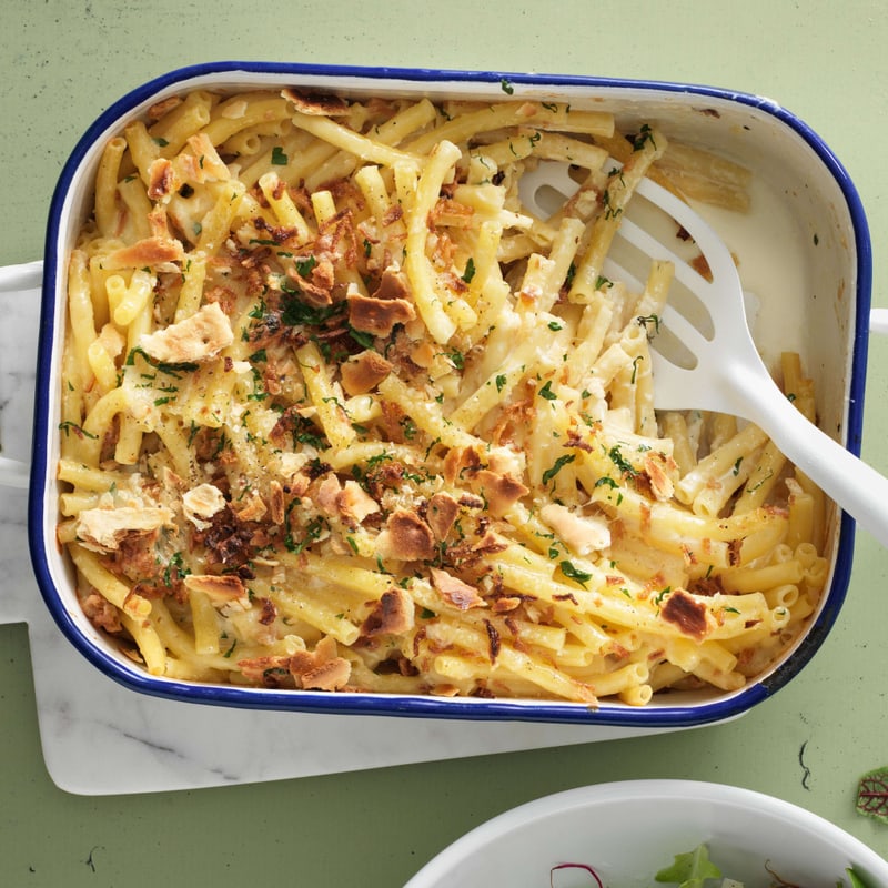 Veganes Gehacktes mit Hörnli | Rezept