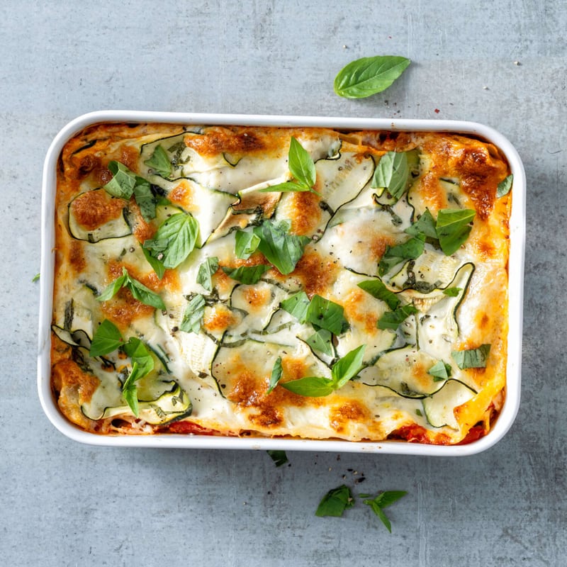 Lasagne Mit Mozzarella