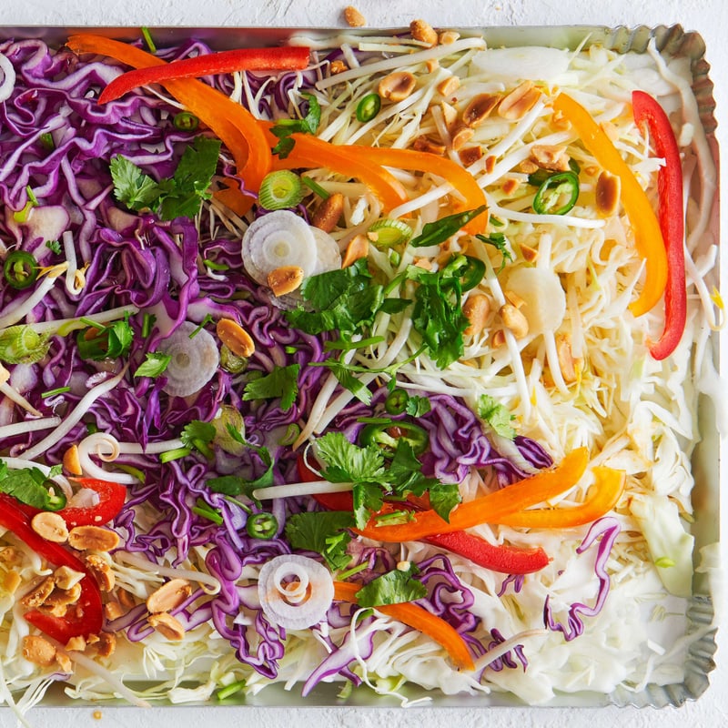 Asia-Salat im Einmachglas | Rezept