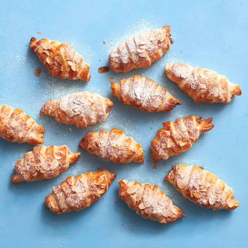 Mandelbretzeln mit Zitronenthymian | Rezept