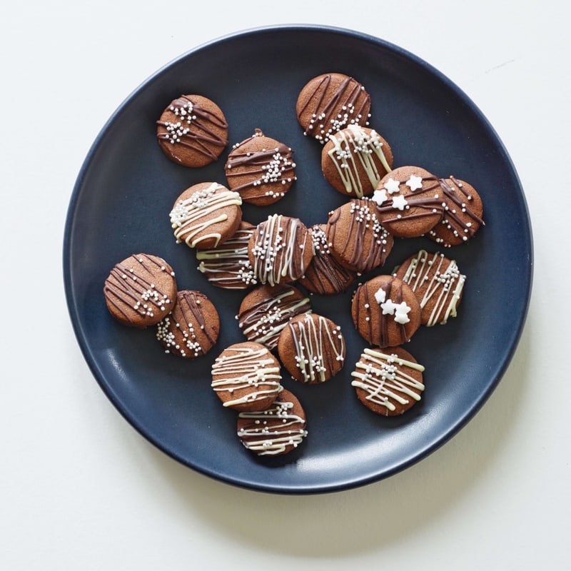 Ingwer-Zitronen-Guetzli mit Pistazien | Rezept