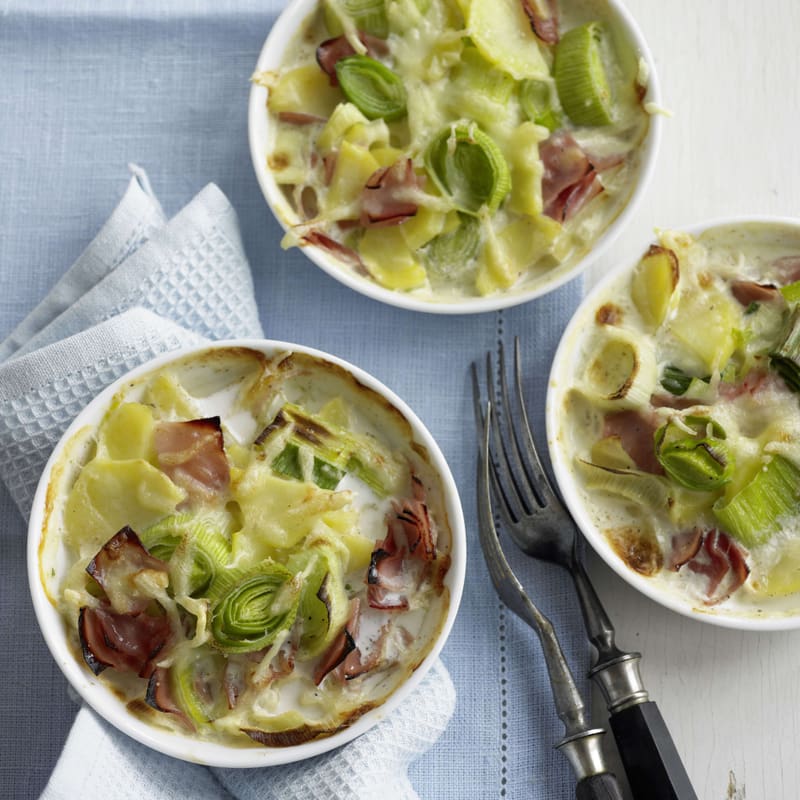 Kartoffel-Lauch-Gratin | Rezept